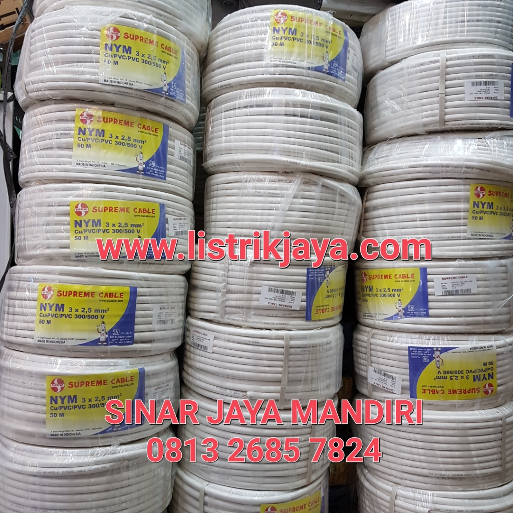 Jual Kabel NYM Supreme Sinar Jaya Mandiri Kenari Mas